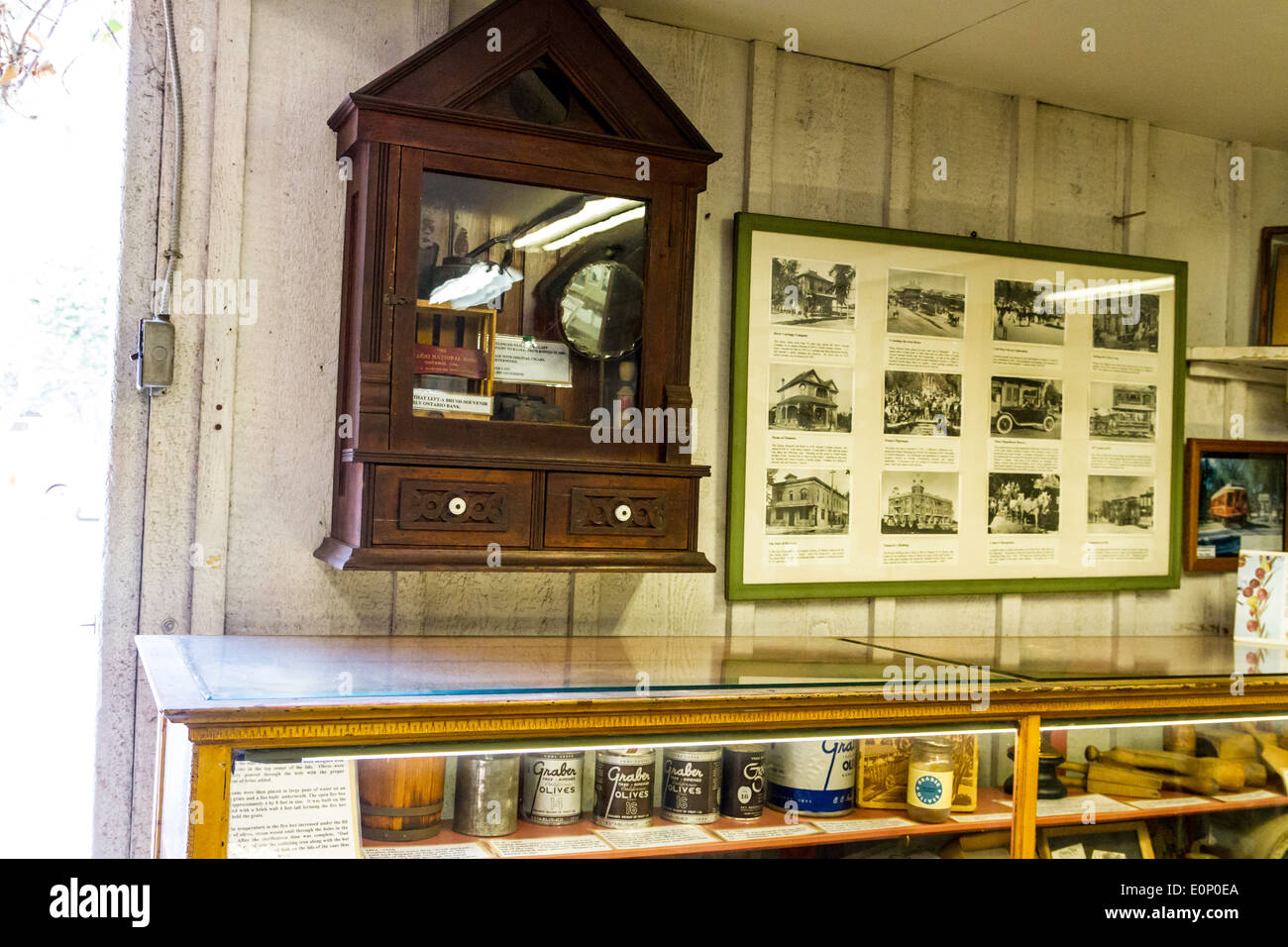 Graber Olive house in Ontario California Stock Photo - Alamy