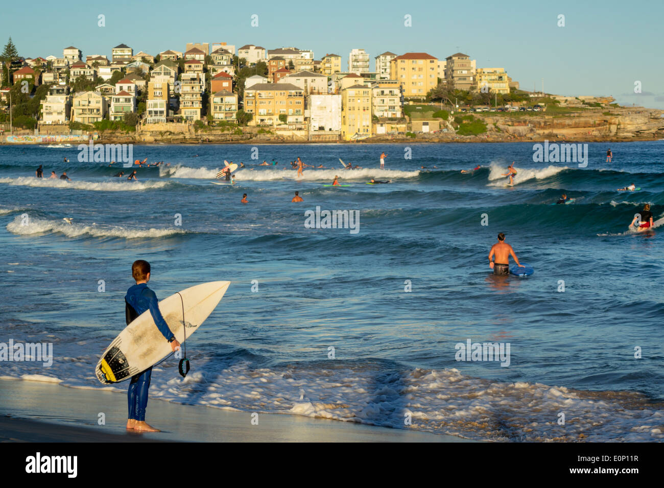Sydney Australia,New South Wales,Bondi Beach,Pacific Ocean water,surf ...