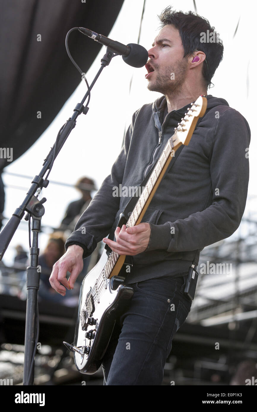 Columbus, Ohio, USA. 17th May, 2014. Guitarist and lead vocalist PETE ...
