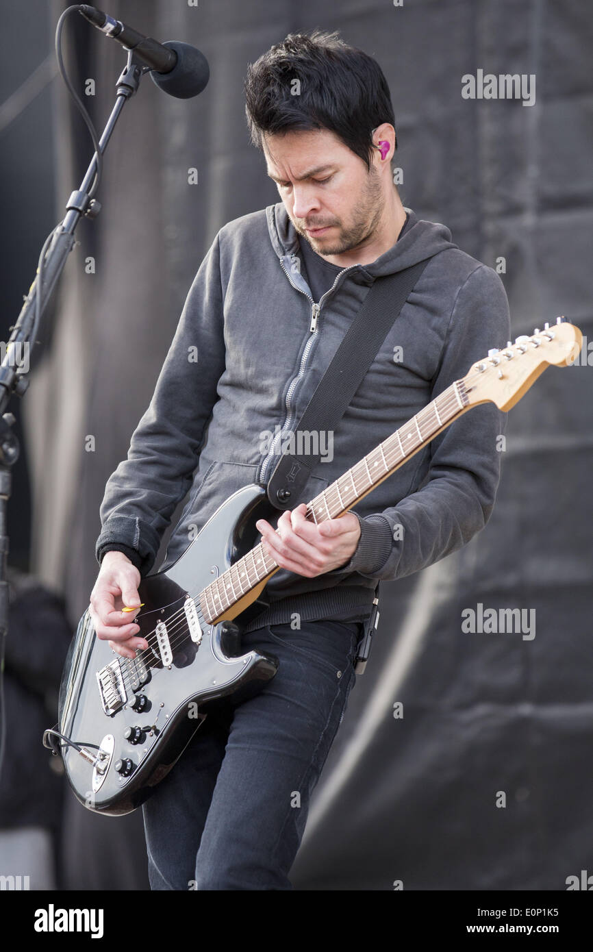 Columbus, Ohio, USA. 17th May, 2014. Guitarist and lead vocalist PETE ...