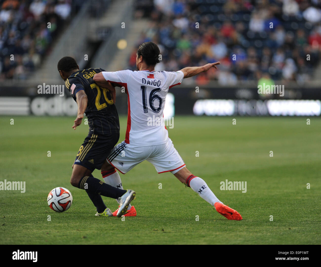 Chester, Pennsylvania, USA. 17th May, 2014. Philadelphia Union player ...