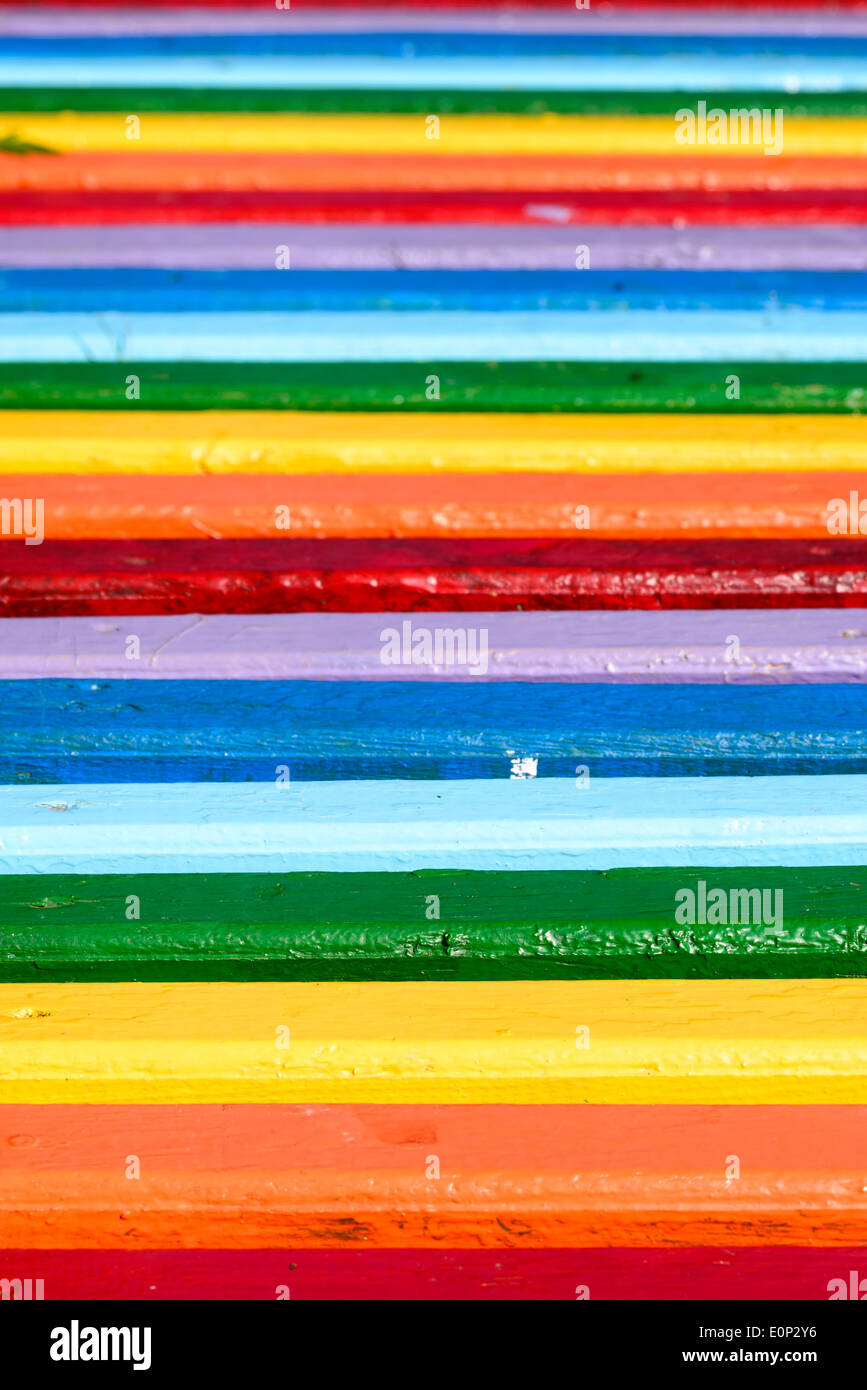 Wood bench texture hi-res stock photography and images - Alamy