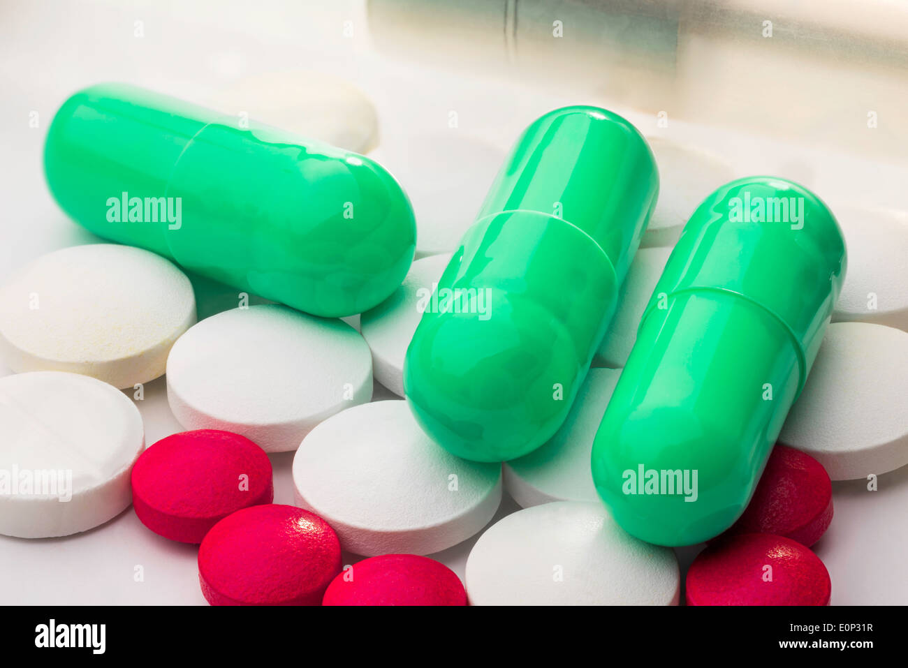 Many colored pils, tablets and capsuls for pharmacy and medicine Stock ...