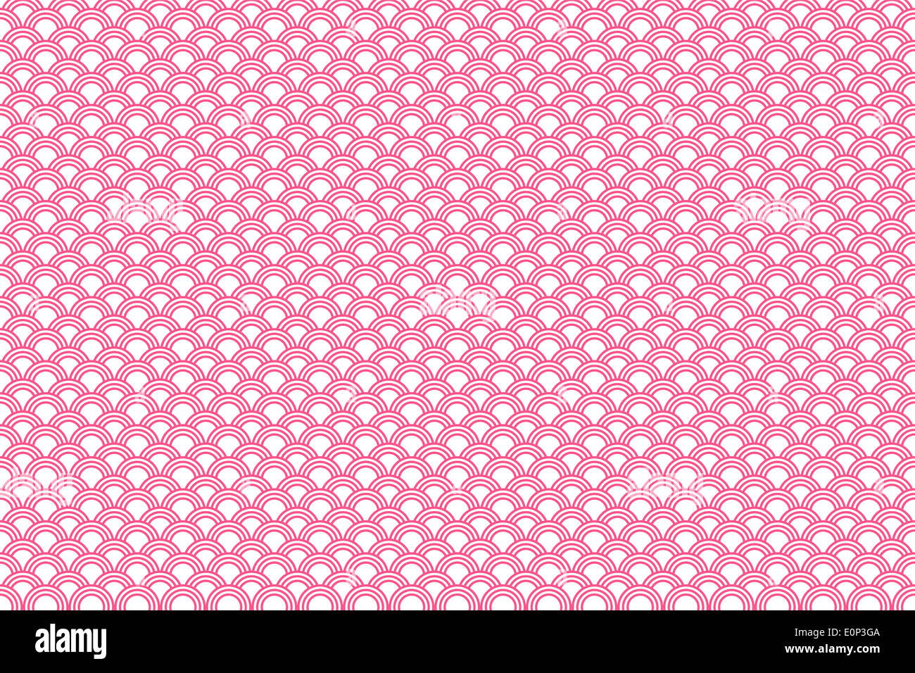 Pink Traditional Japanese Pattern Vector Illustration Stock Photo - Alamy