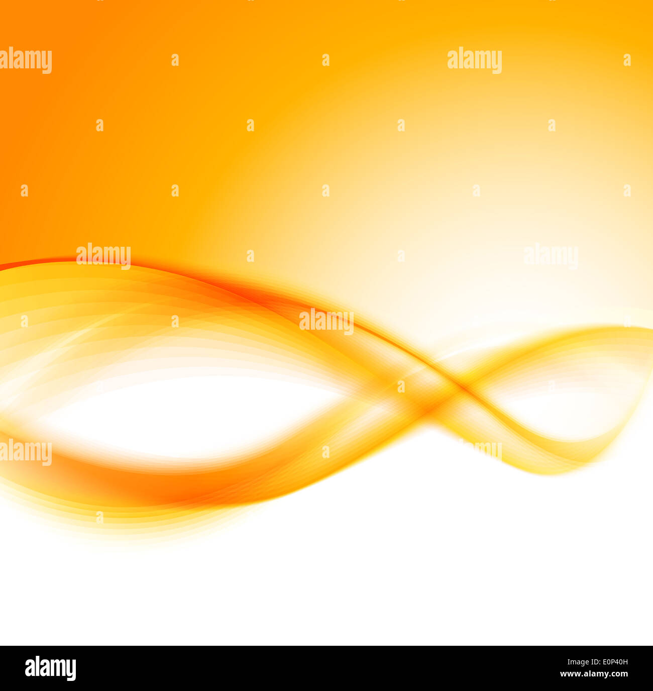 Abstract orange wavy background Stock Photo - Alamy