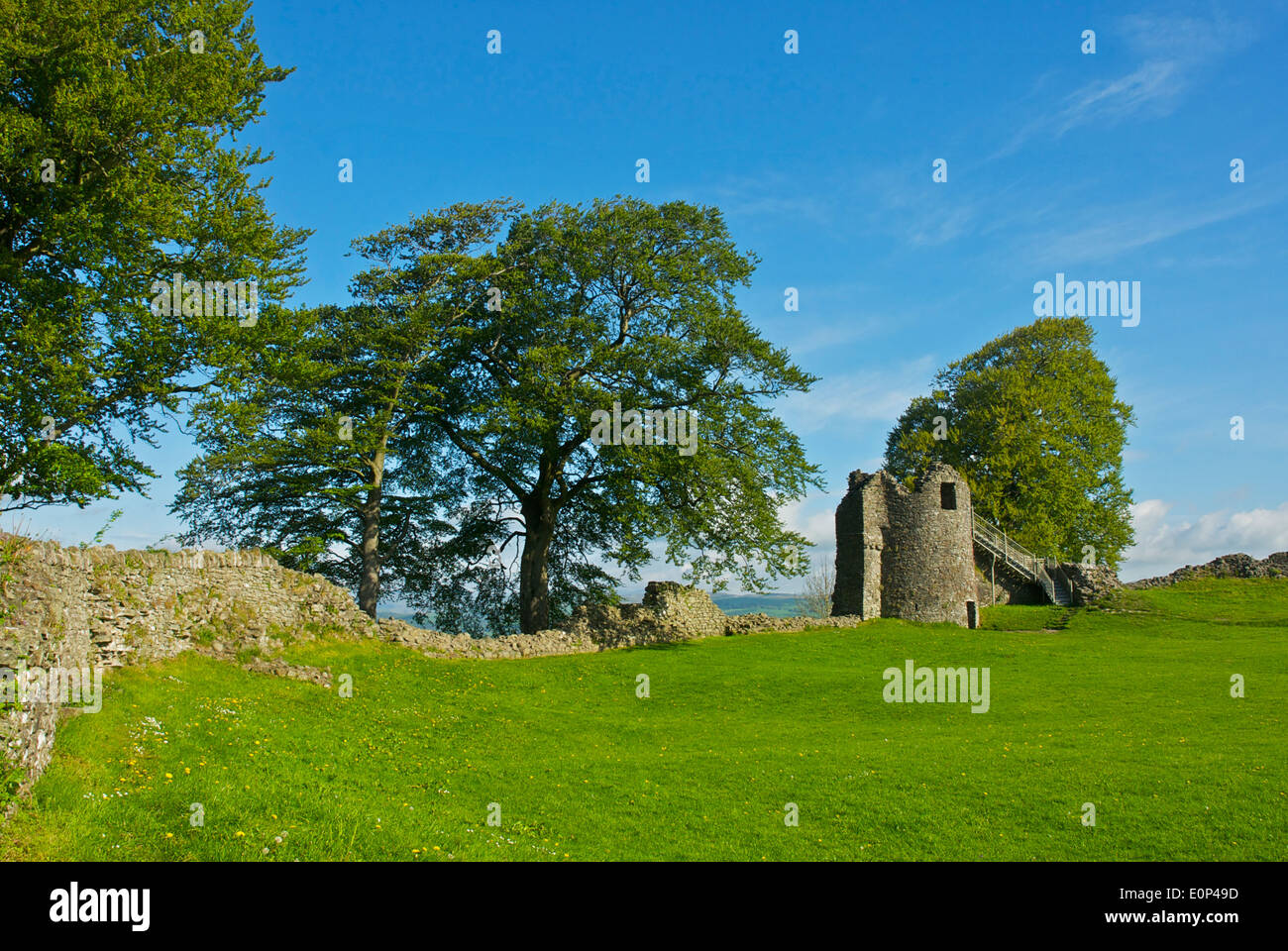 Kendal Castle, Cumbria, England UK Stock Photo - Alamy
