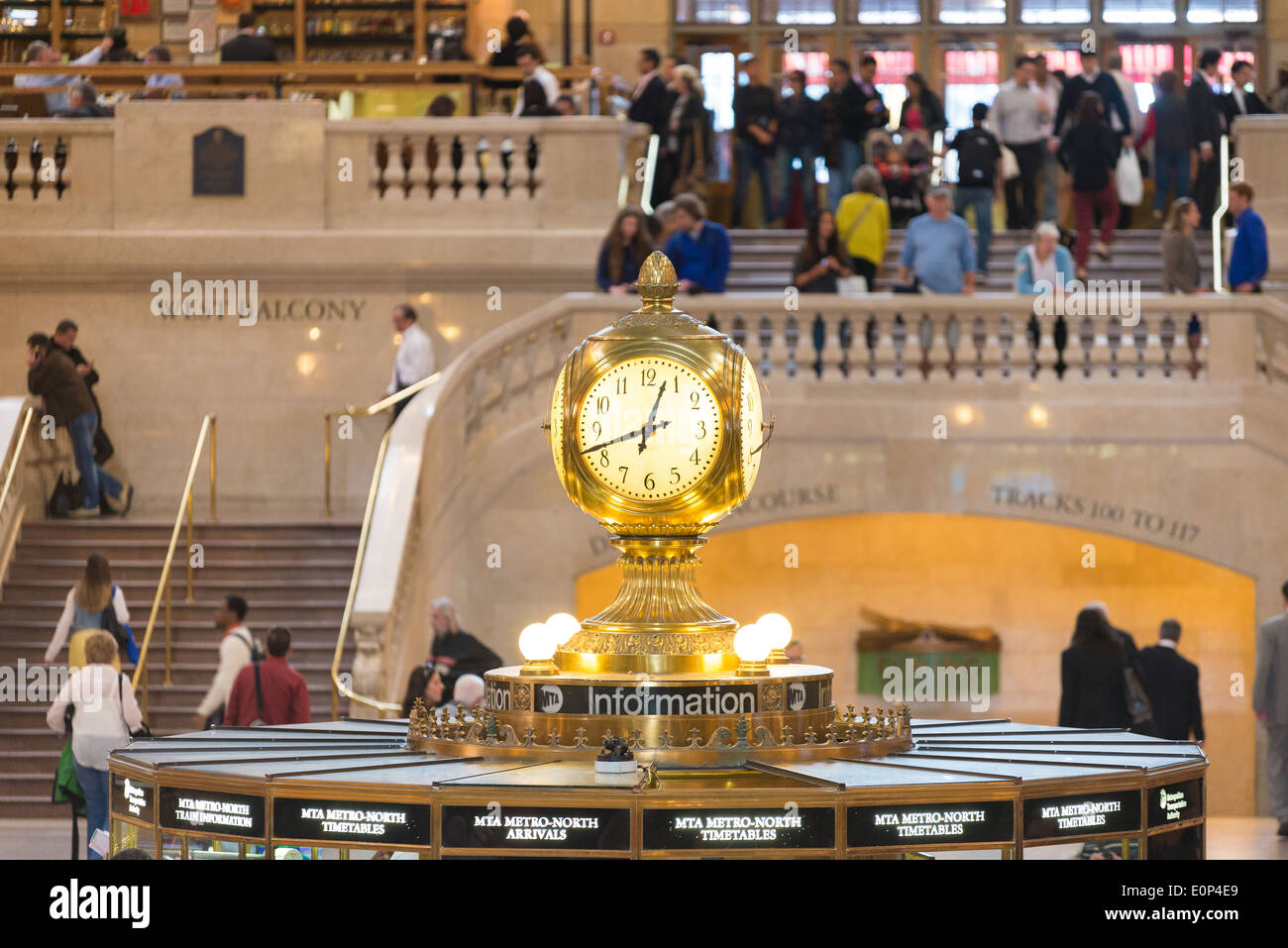 Brass station clock hi-res stock photography and images - Alamy