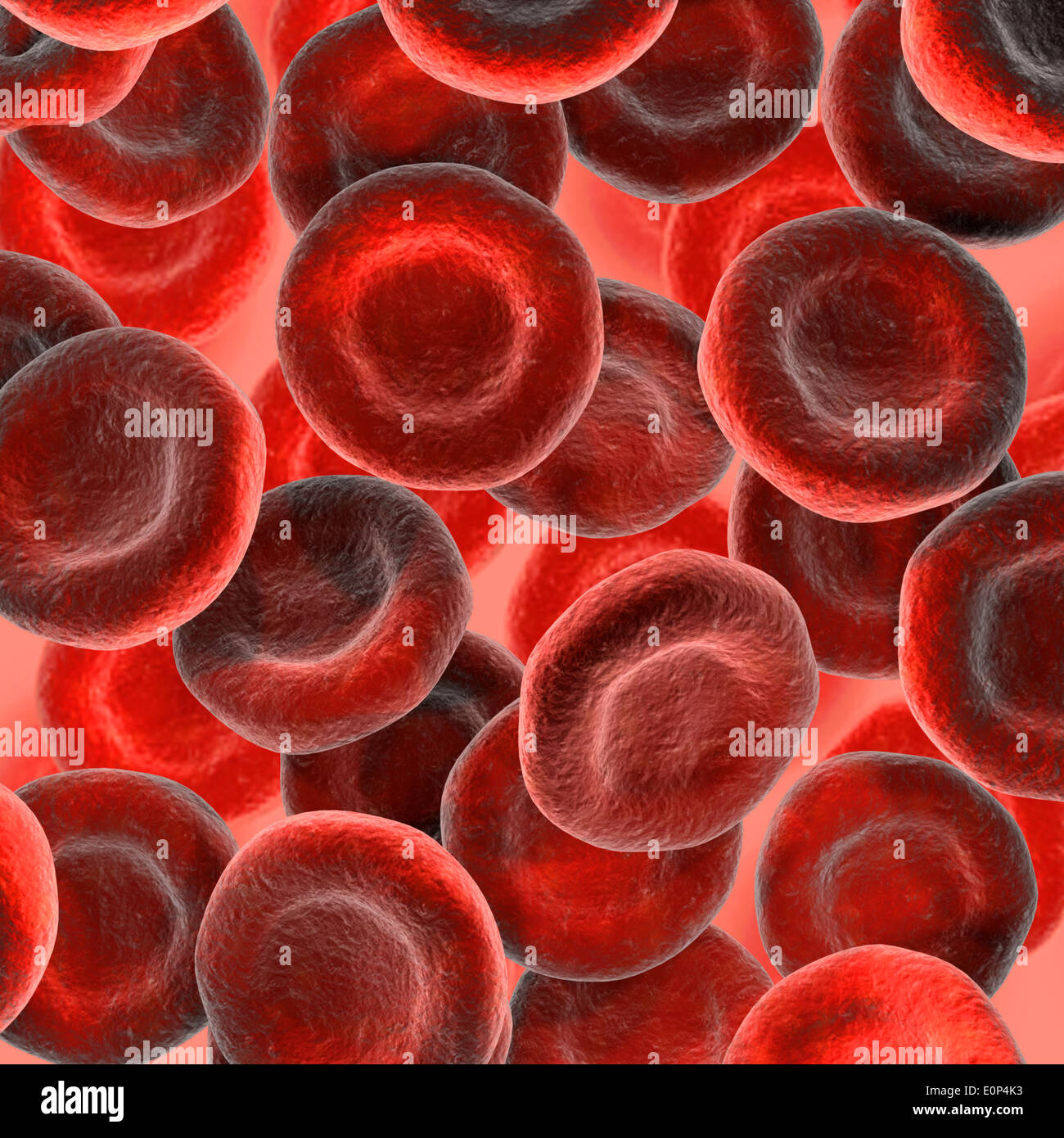 3d Blood cells Stock Photo - Alamy