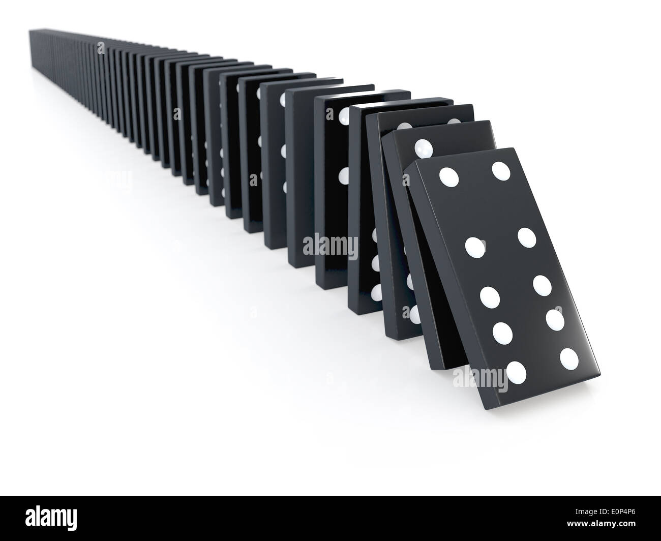 Dominoes Falling