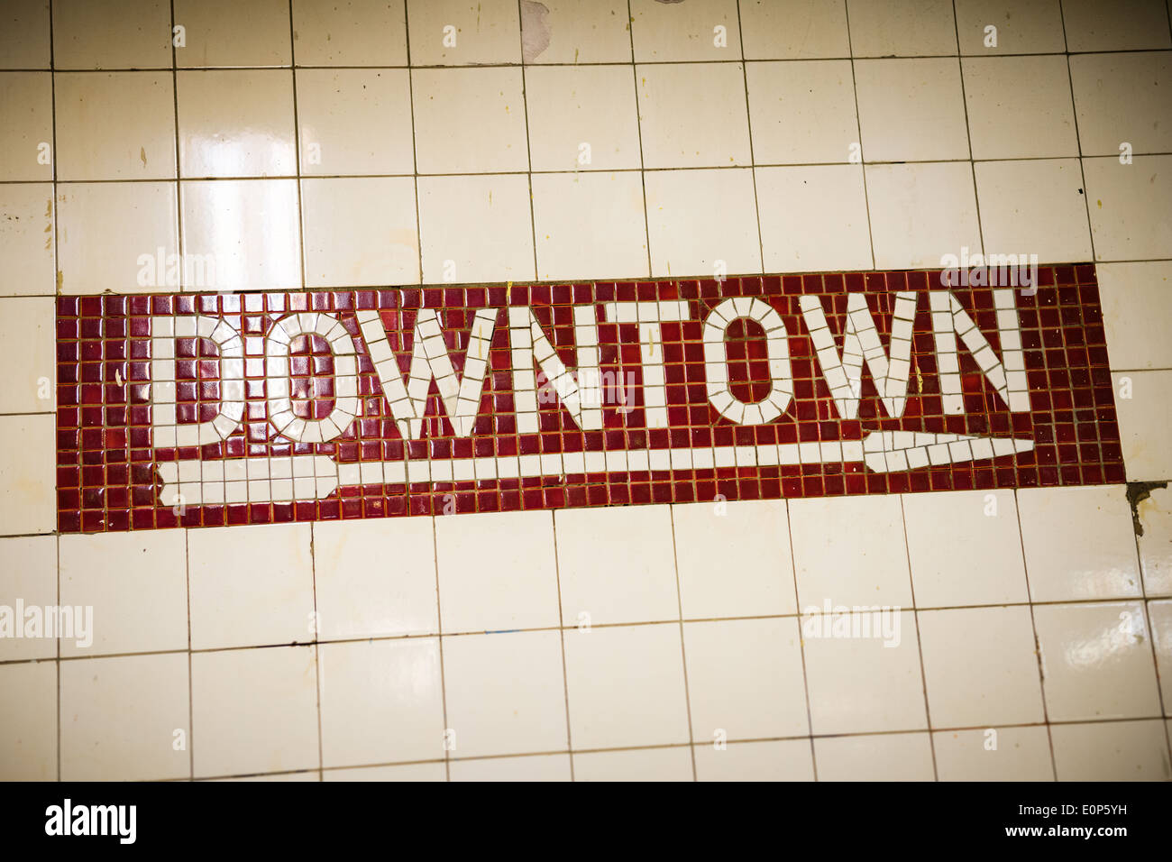 Downtown subway hi-res stock photography and images - Alamy