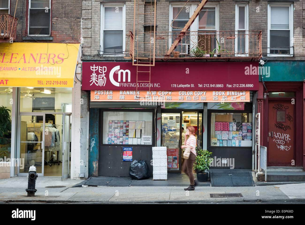 Street scene in SOHO neighborhood of New York Stock Photo - Alamy