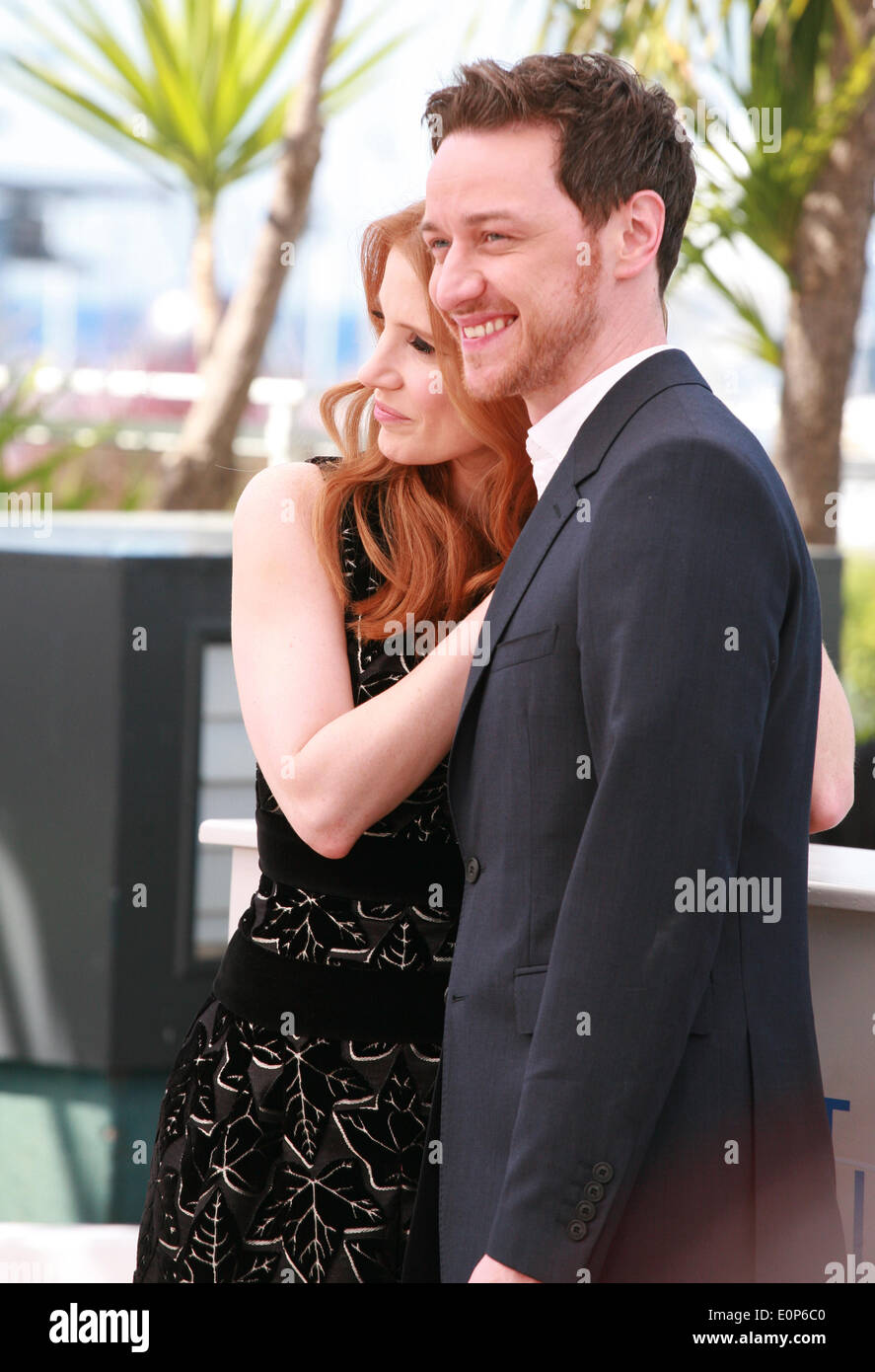 James mcavoy and jessica chastain hi-res stock photography and images ...