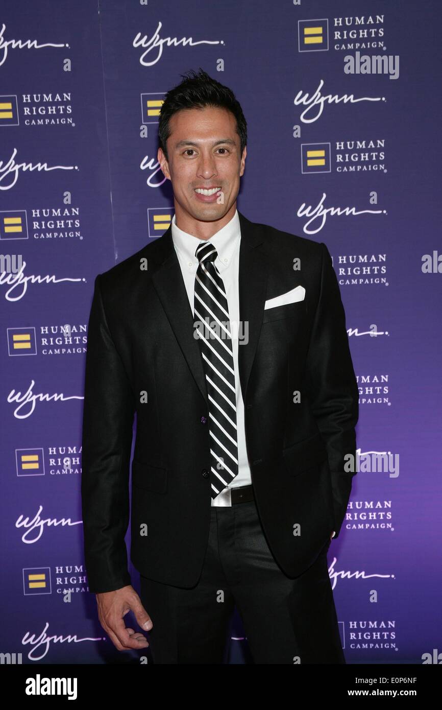 Las Vegas, NV, USA. 17th May, 2014. Bryan Chan at arrivals for Human Rights Campaign (HRC) 9th ...