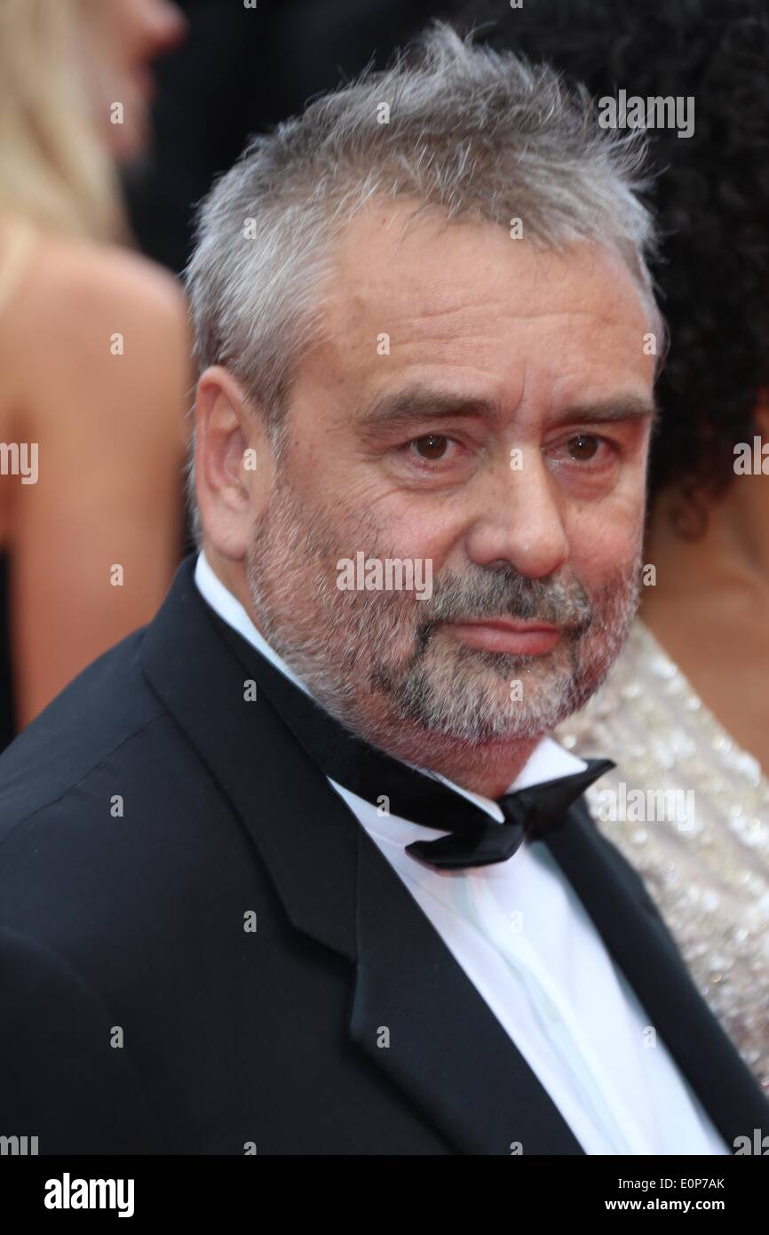 Cannes, France. 17th May, 2014. Director Luc Besson attends the ...