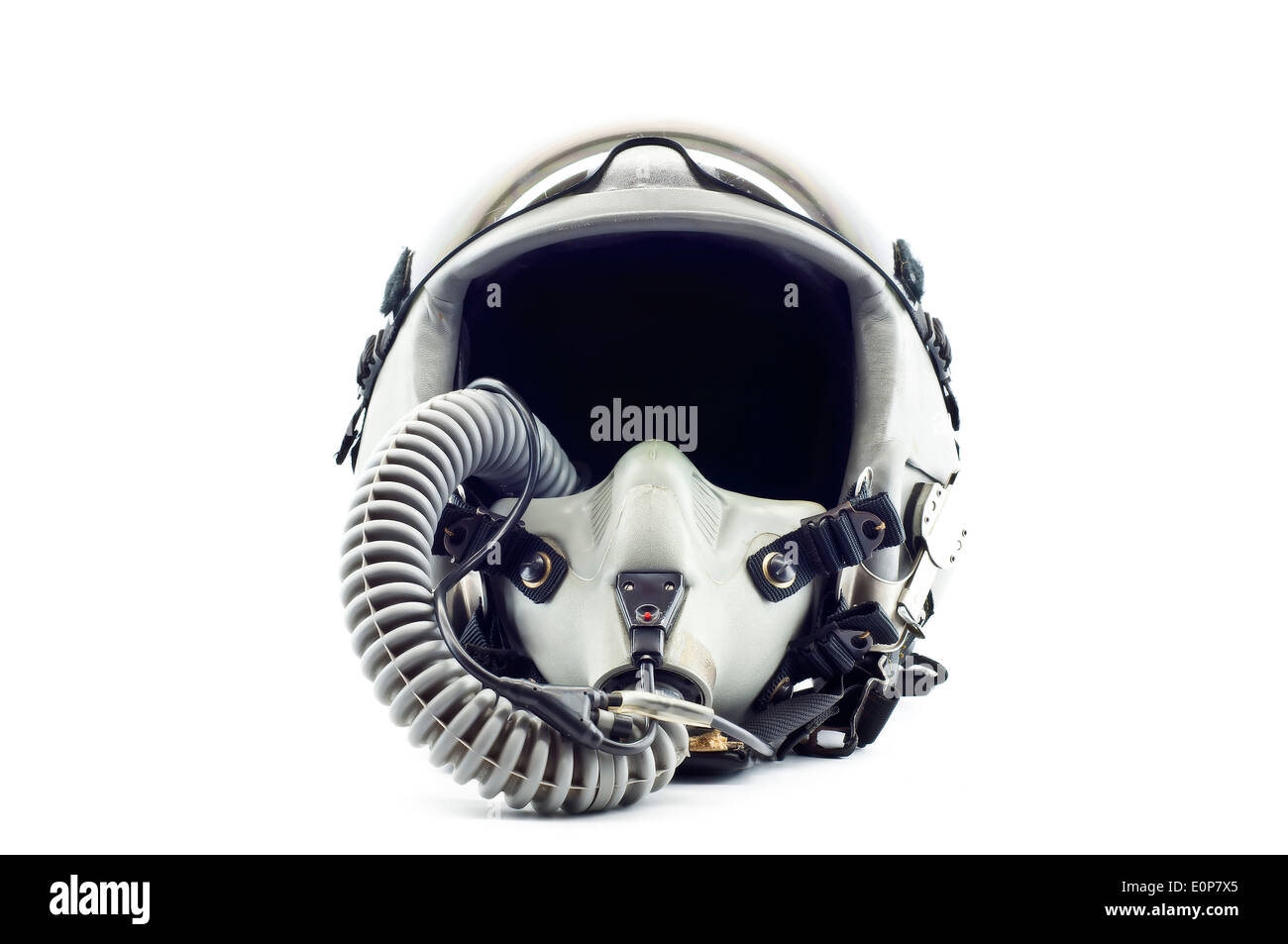 Fighter pilot flight helmet isolated Stock Photo - Alamy