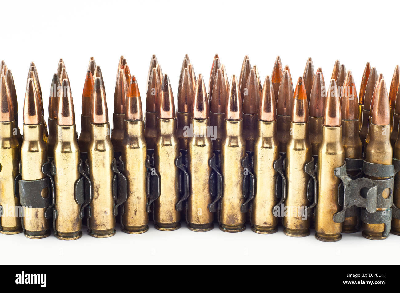 Cartridge 7.62 mm caliber isolated Stock Photo - Alamy