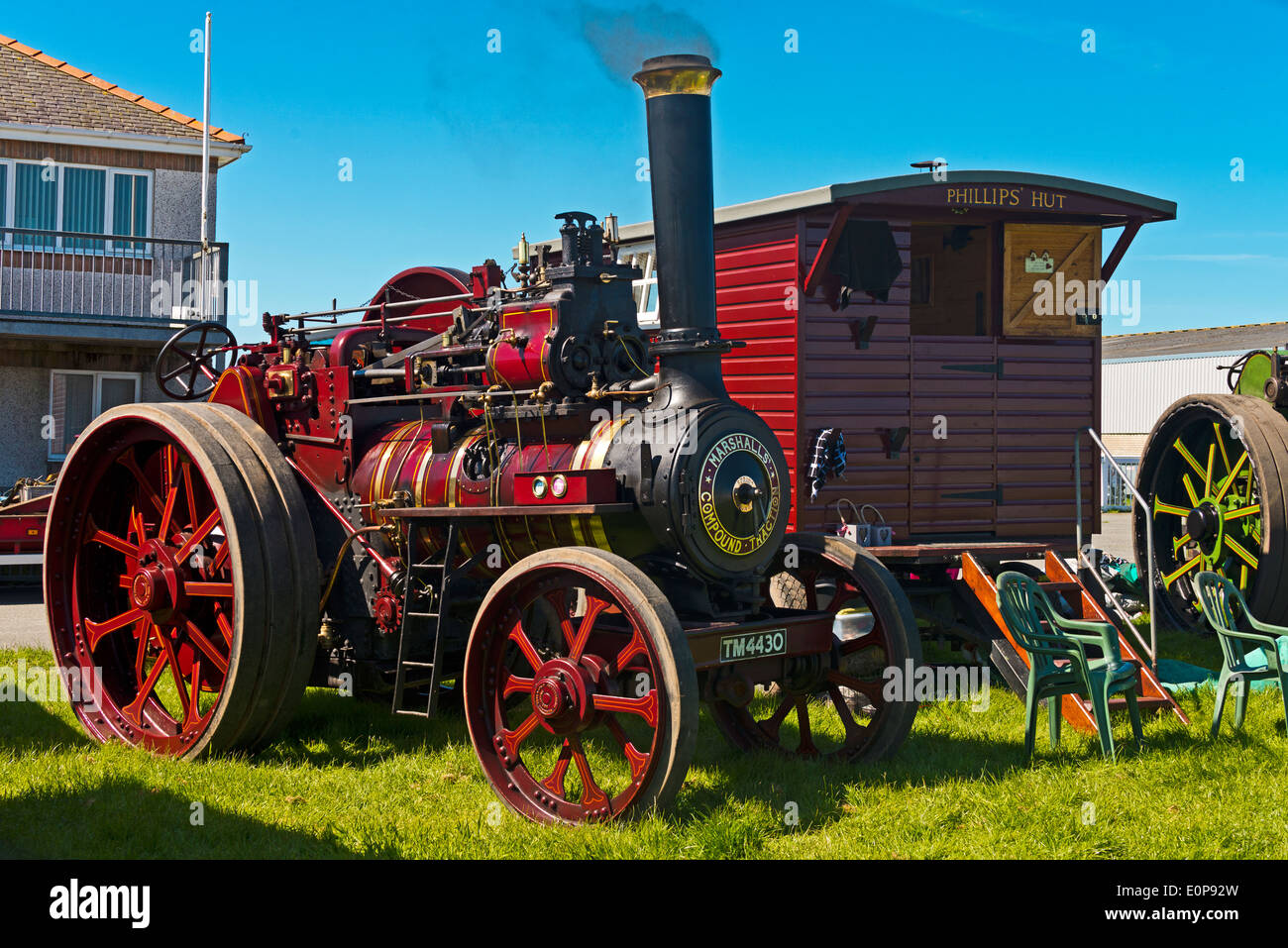 Vintage rally Mona Anglesey North Wales Uk Stock Photo - Alamy
