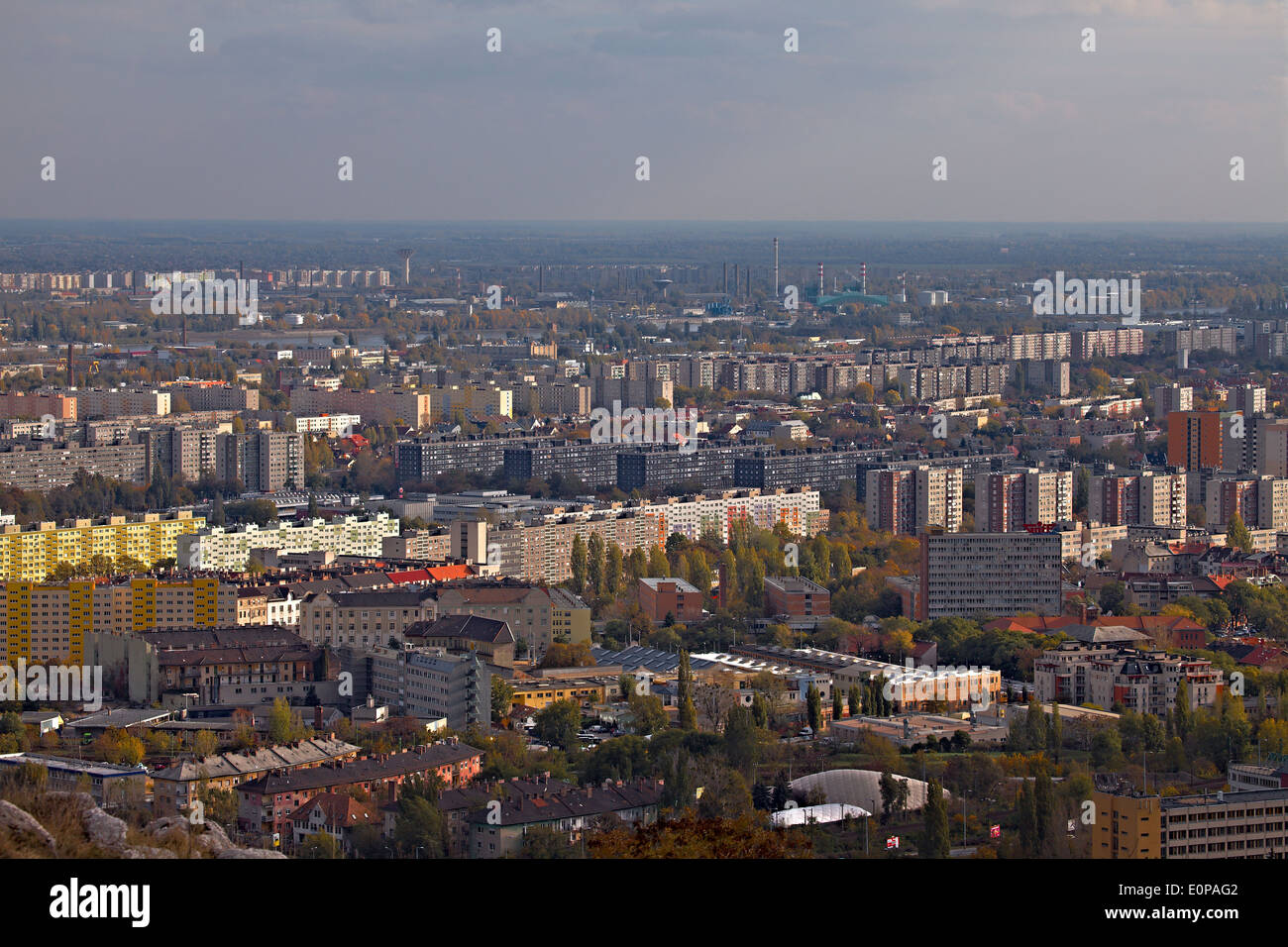 Dense urban area hi-res stock photography and images - Alamy