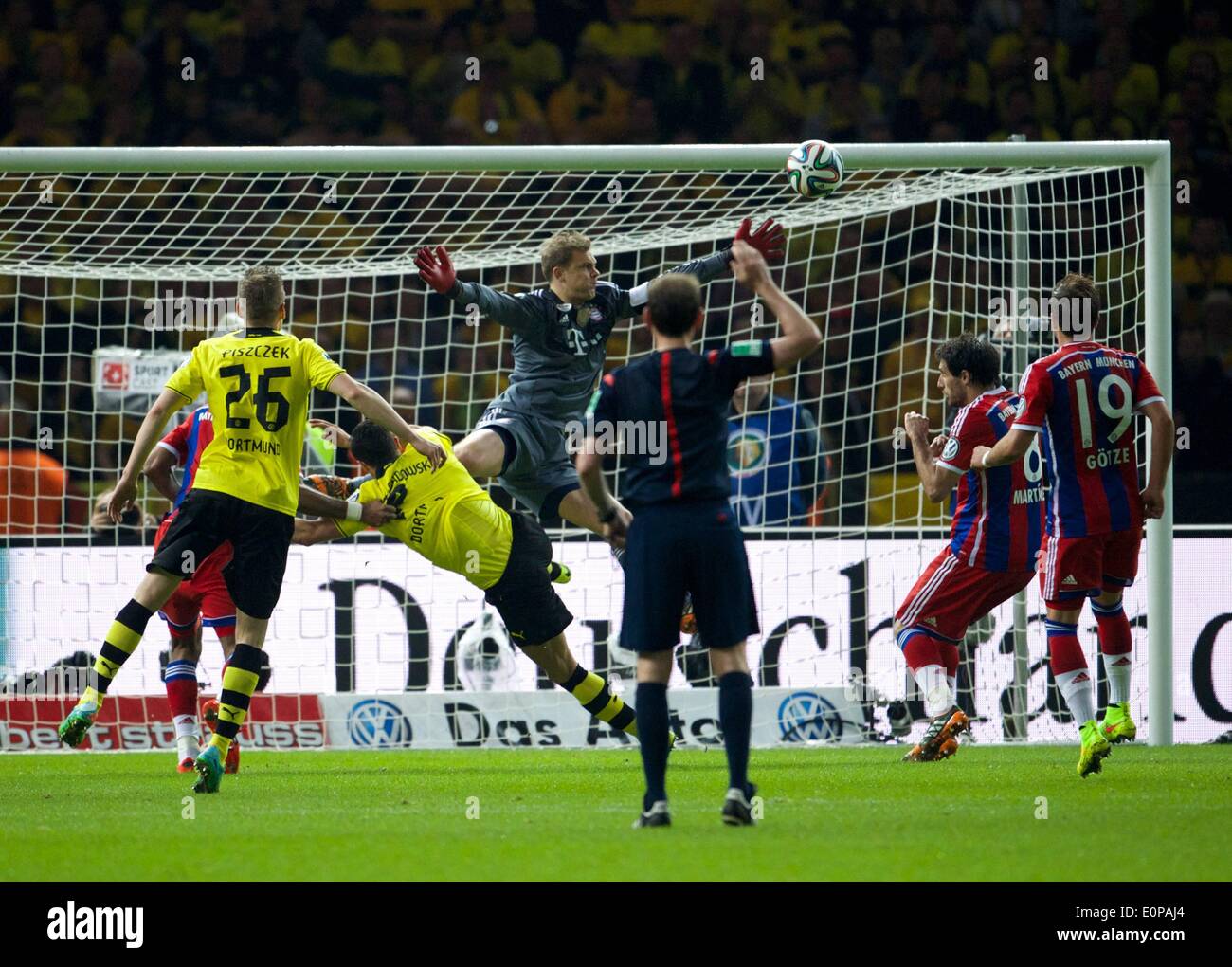 Berlin, Germany. 17th May, 2014. German DFB Cup final. Borussia ...