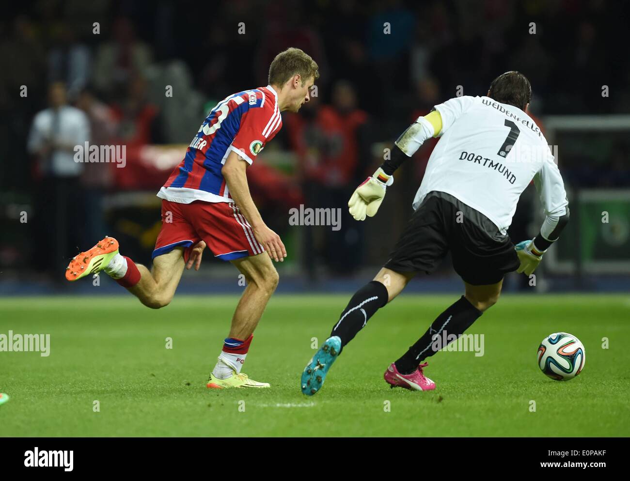Berlin, Germany. 17th May, 2014. German DFB Cup final. Borussia ...