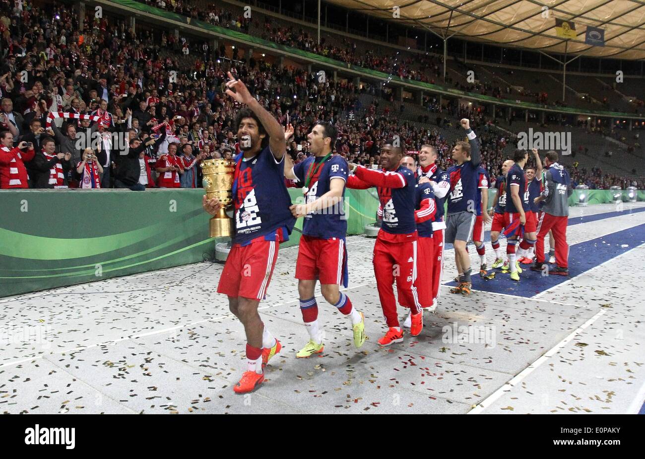 Berlin, Germany. 17th May, 2014. German DFB Cup final. Borussia ...