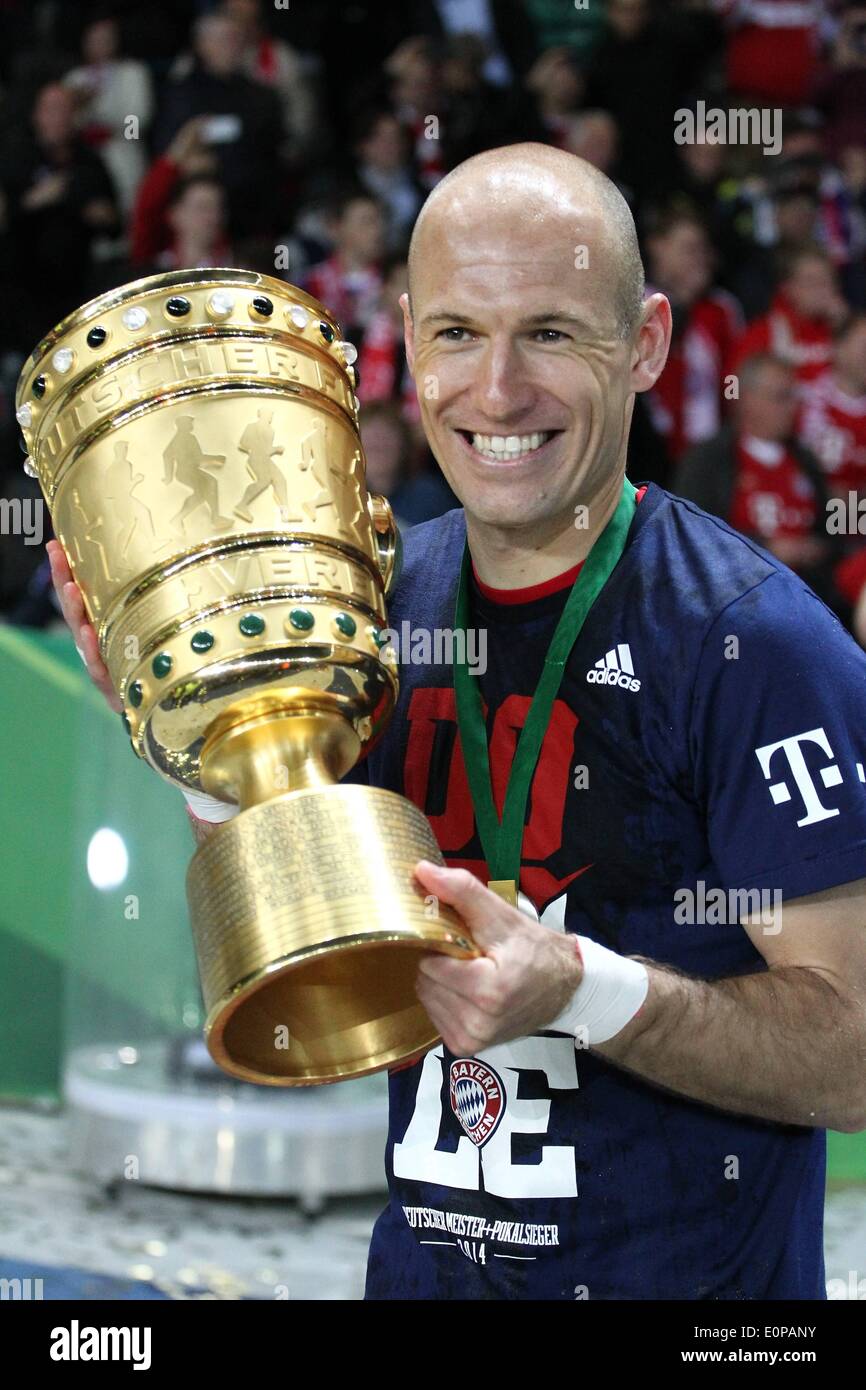 Berlin, Germany. 17th May, 2014. German DFB Cup final. Borussia ...