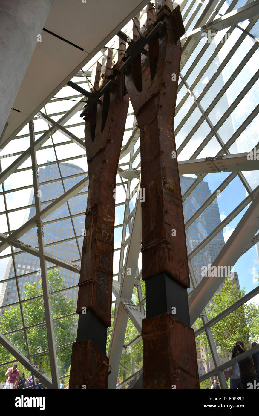 New York, NY, USA. 16th May, 2014. Tridents from the original Twin ...