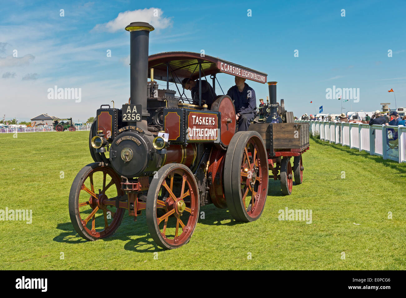 Vintage rally Mona Anglesey North Wales Uk Stock Photo - Alamy