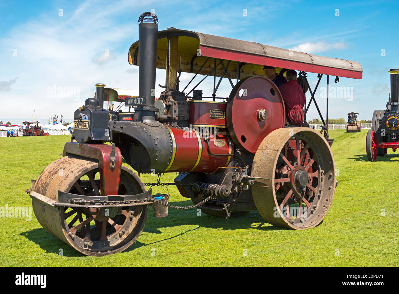 Vintage rally Mona Anglesey North Wales Uk Stock Photo - Alamy