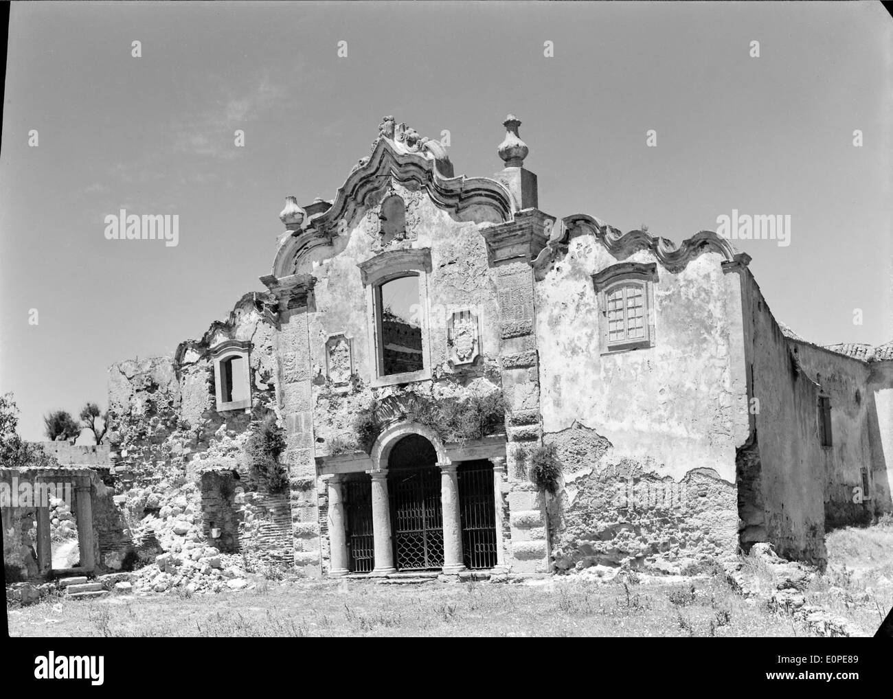 The Convento dos Capuchos, located in Caparica, Almada, Portugal, is a ...