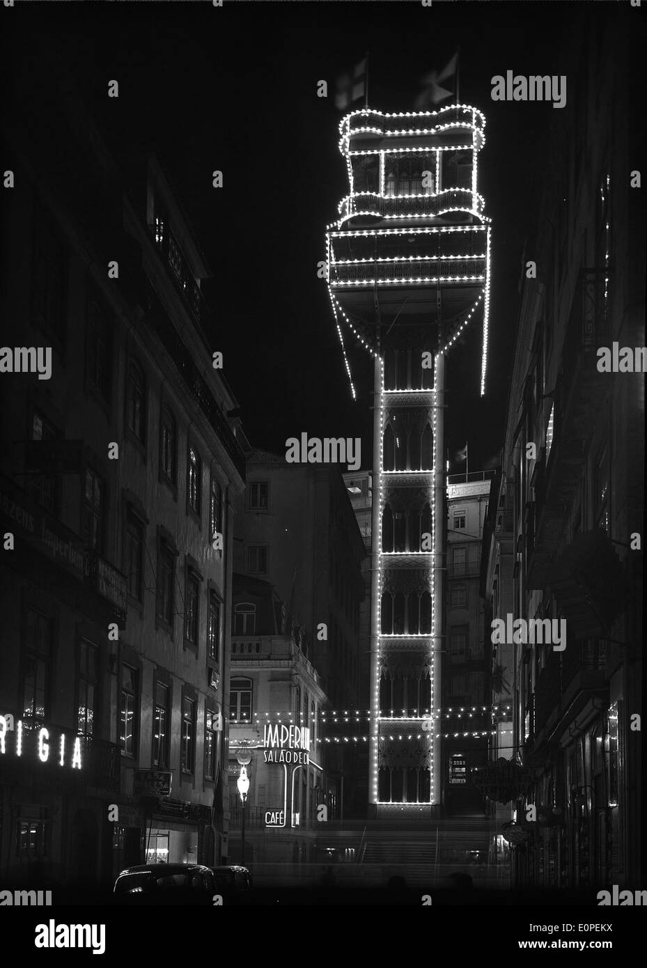 Views lisbon city in Black and White Stock Photos & Images - Alamy