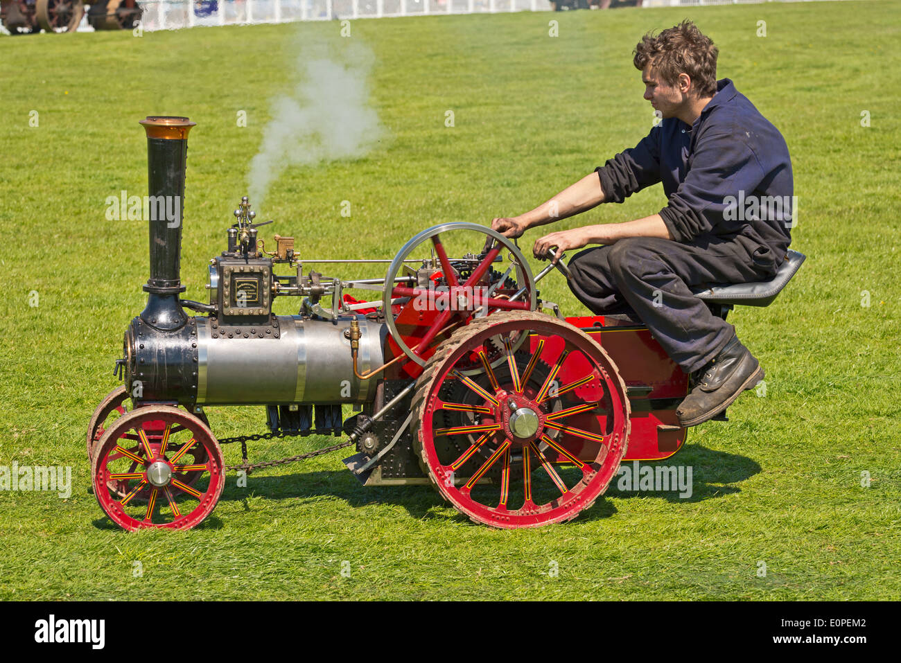 Vintage rally Mona Anglesey North Wales Uk Stock Photo - Alamy