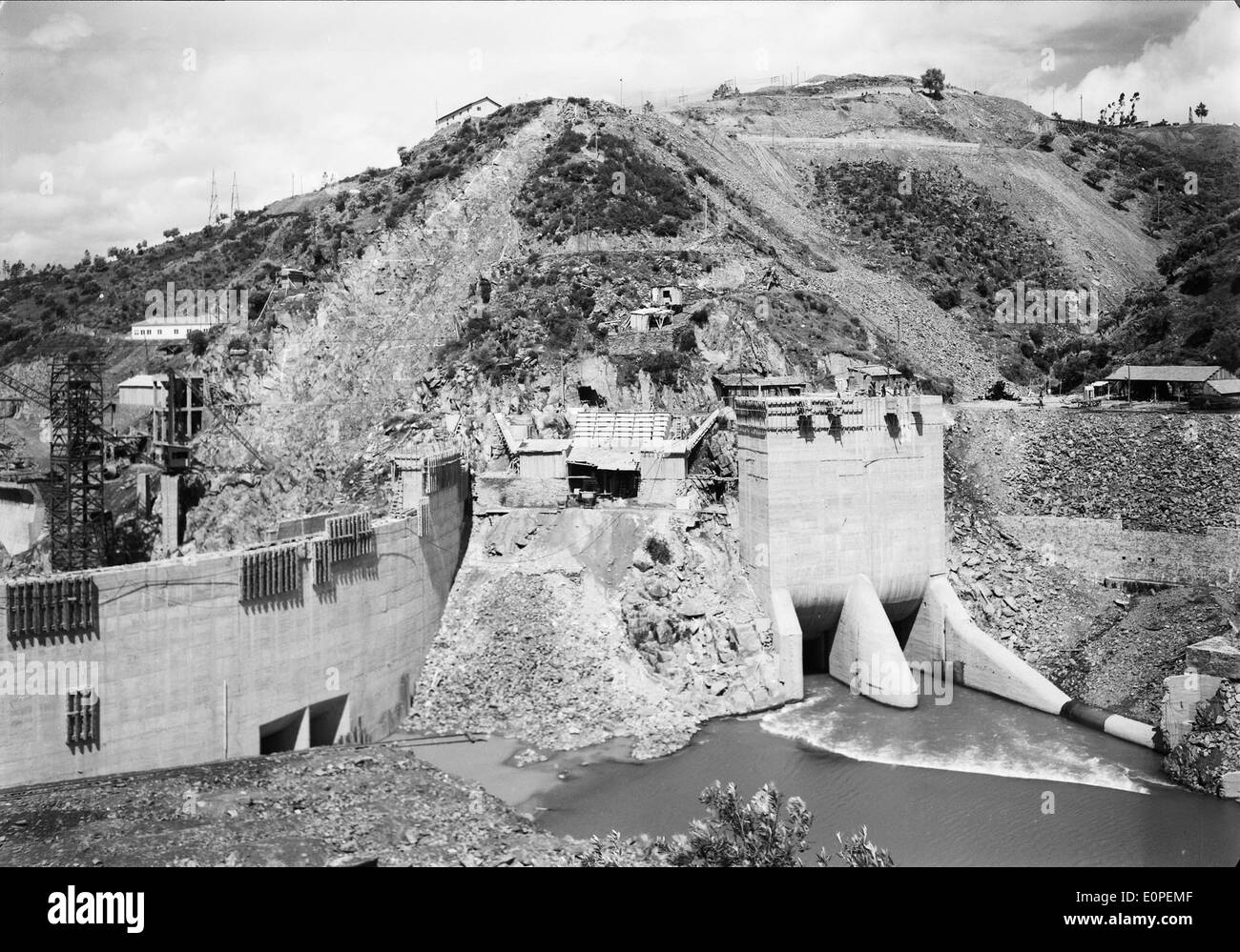 The Barragem de Castelo de Bode is a reservoir located in Portugal ...