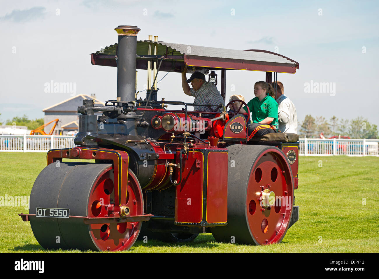 Vintage rally Mona Anglesey North Wales Uk Stock Photo - Alamy