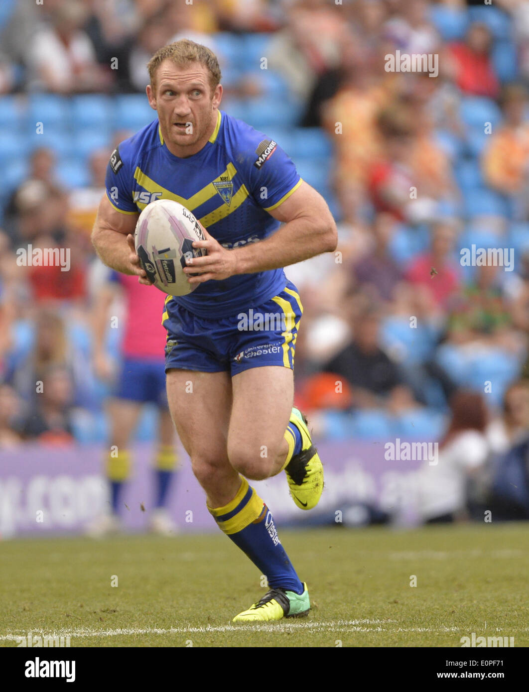 Manchester, Greater Manchester, UK. 18th May, 2014. Warrington Wolves ...