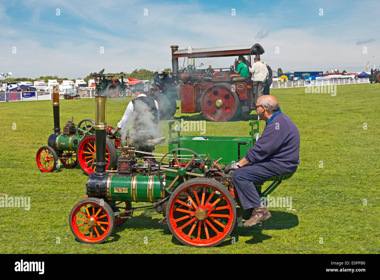 Vintage rally Mona Anglesey North Wales Uk Stock Photo - Alamy