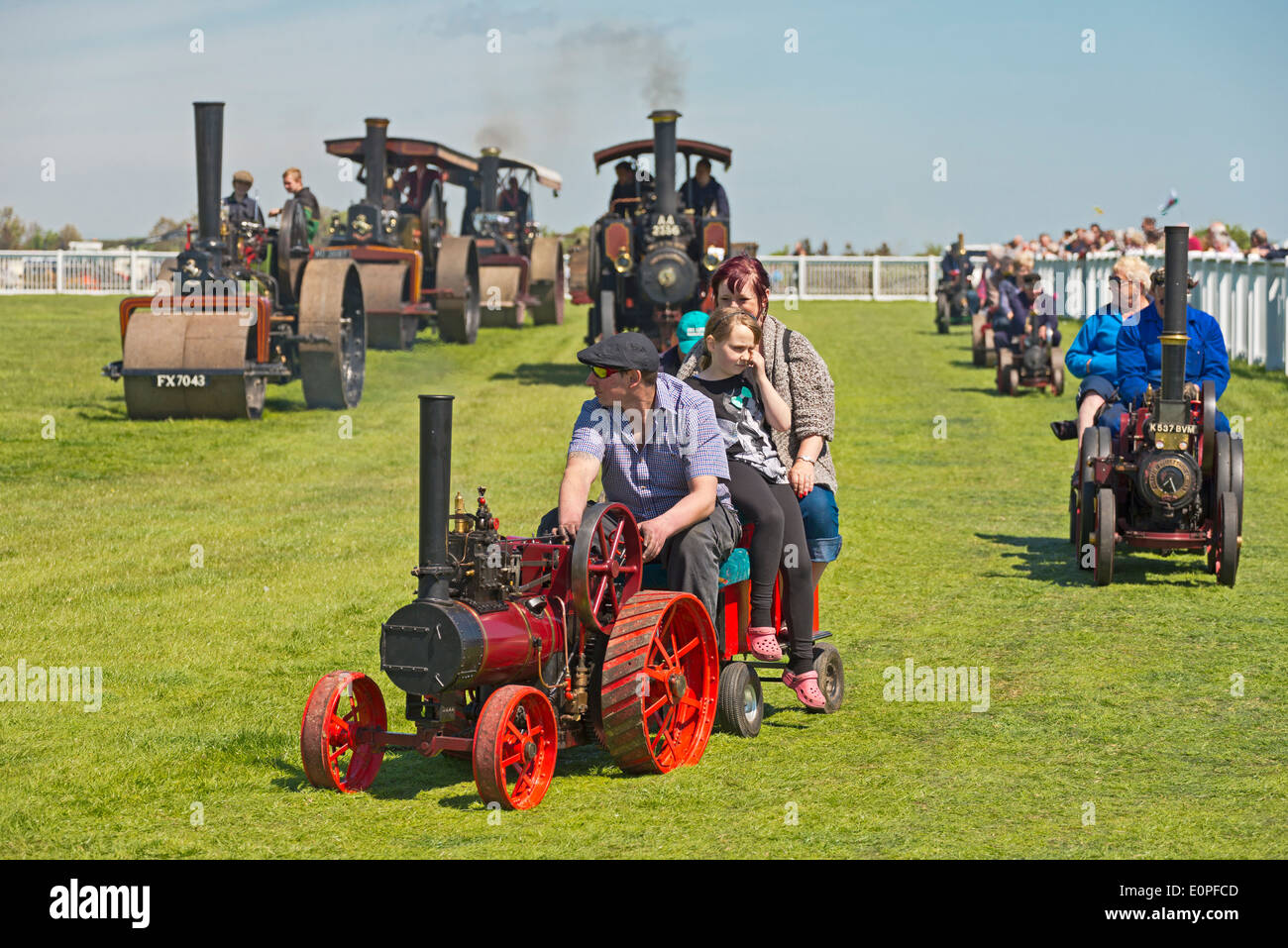 Vintage rally Mona Anglesey North Wales Uk Stock Photo - Alamy