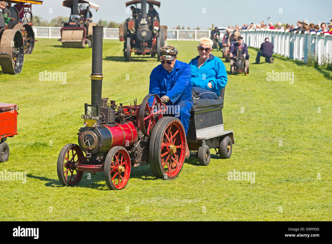 Vintage rally Mona Anglesey North Wales Uk Stock Photo - Alamy