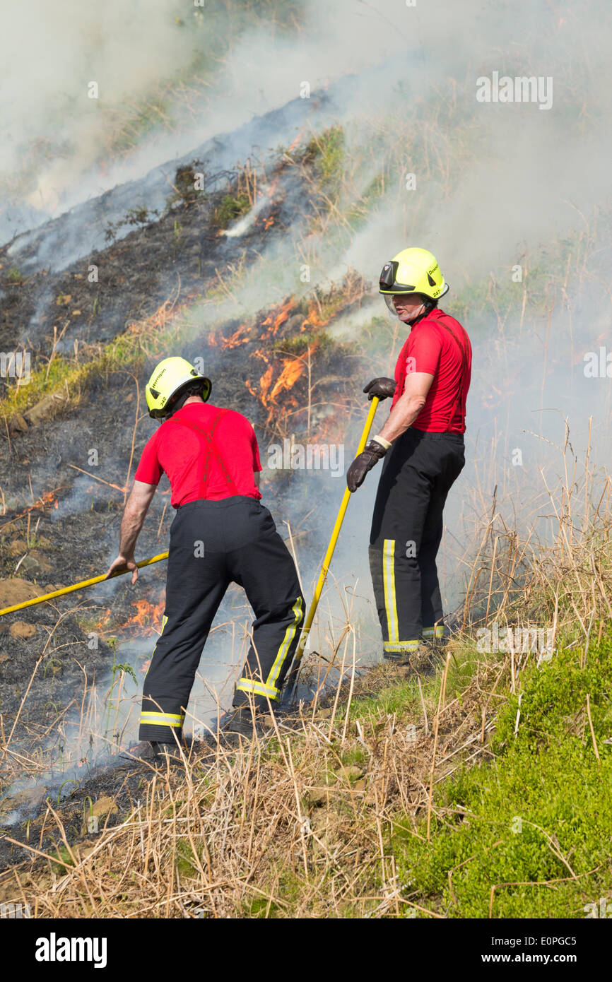 Wildfire and tackling blaze hi-res stock photography and images - Alamy