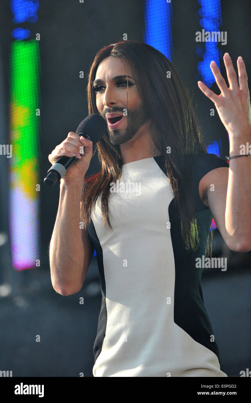 Conchita wurst eurovision 2014 hi-res stock photography and images - Alamy