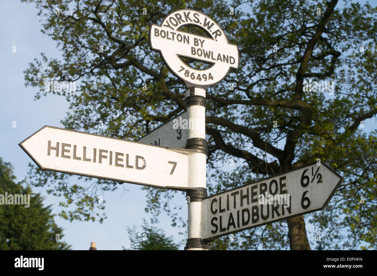 Cast iron road sign hi-res stock photography and images - Alamy