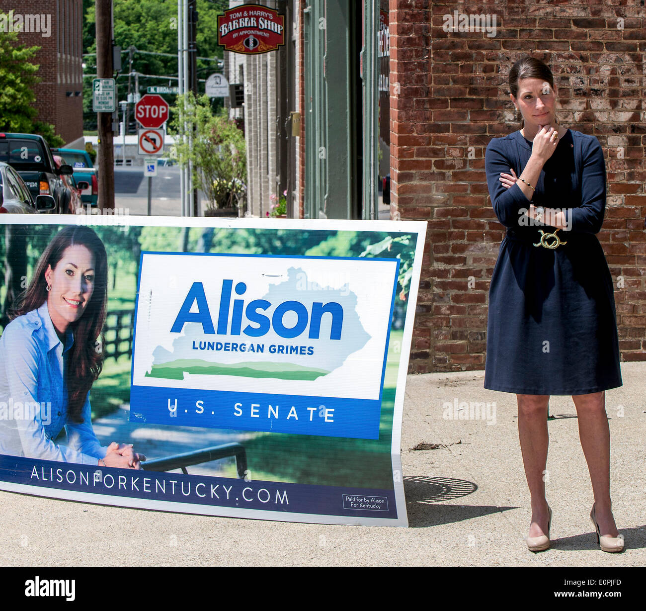 May 18, 2014 - Georgetown, Kentucky, U.S. - Kentucky Secretary of State ...