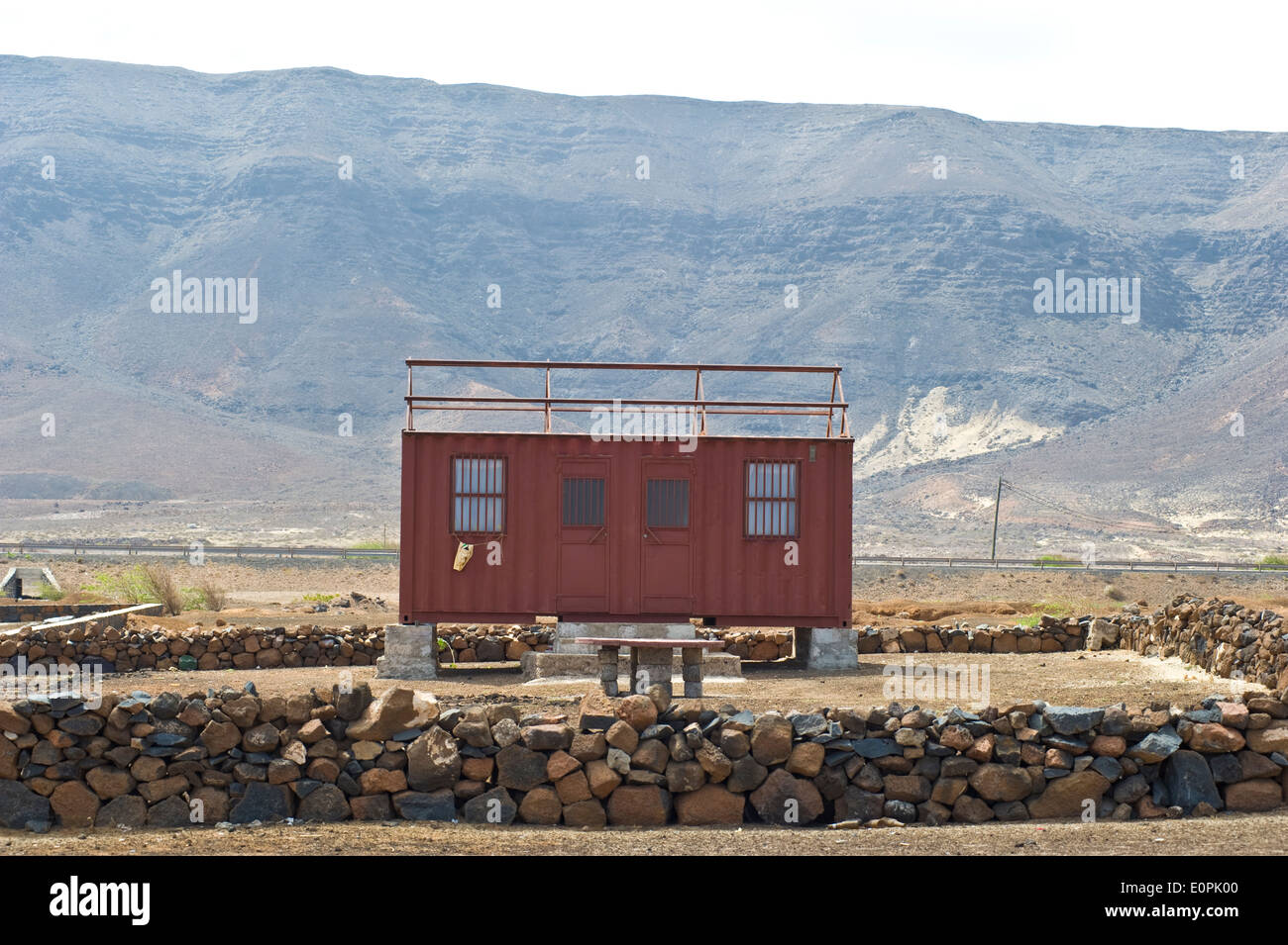 Calhau - a community on the eastern side of São Vicente Island, Cabo ...