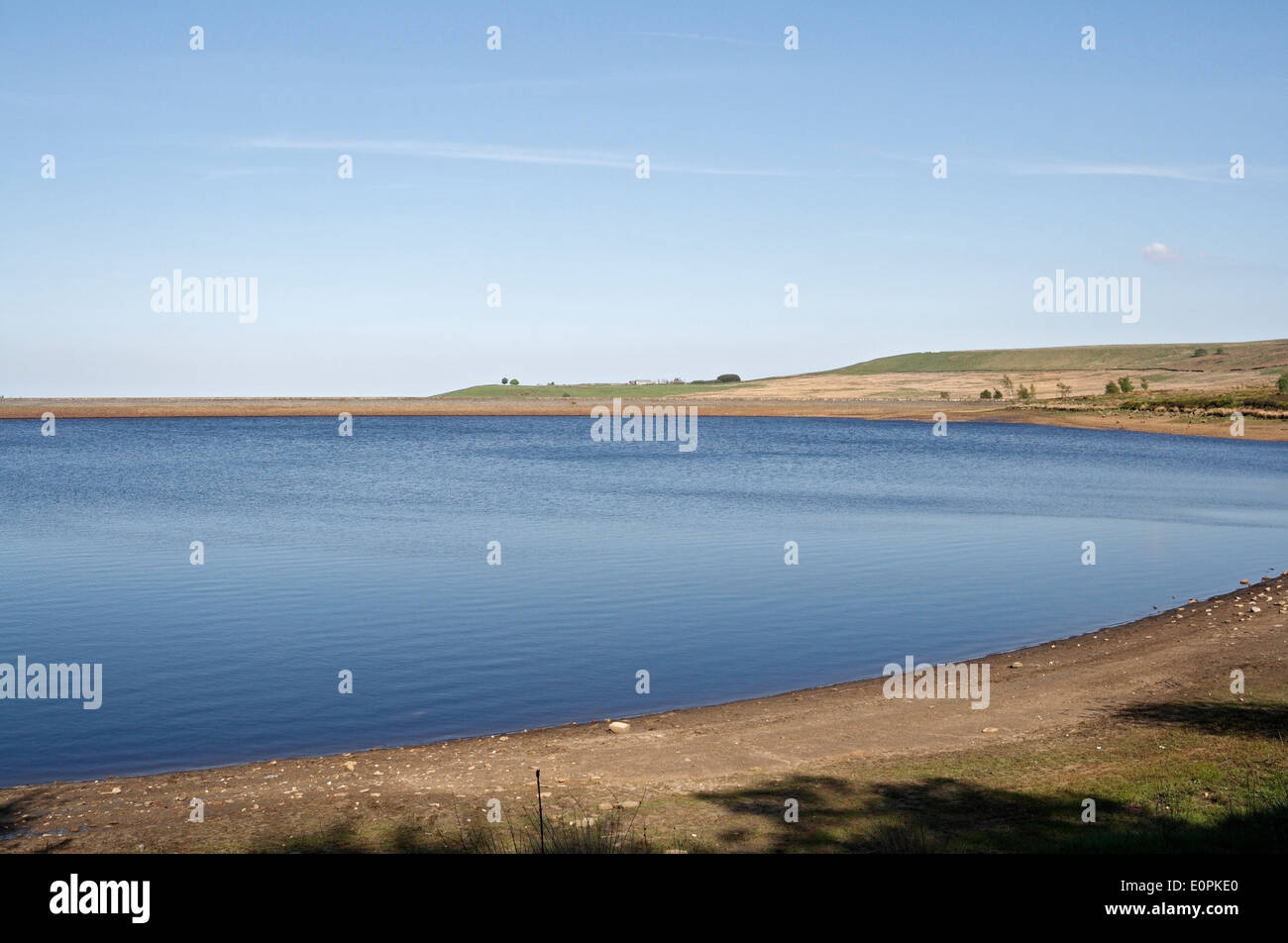Redmires reservoir on the outskirts of Sheffield England. Peak District ...
