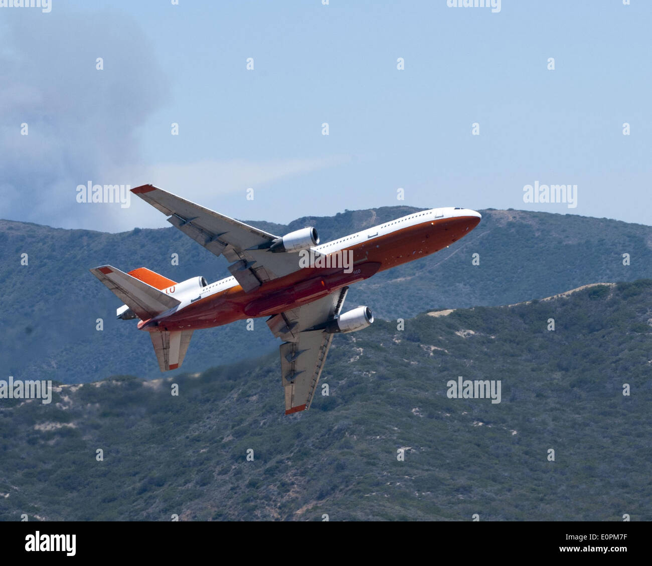 May 16, 2014 - San Clemente, California, U.S - A spotter plane leads a ...