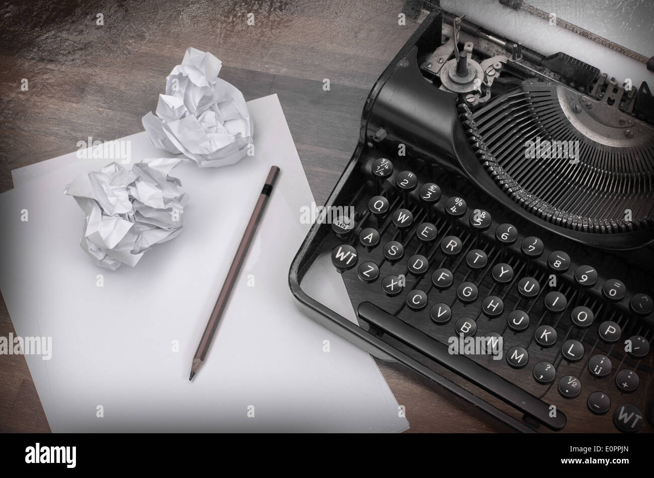 Old typewriter netherlands hi-res stock photography and images - Alamy