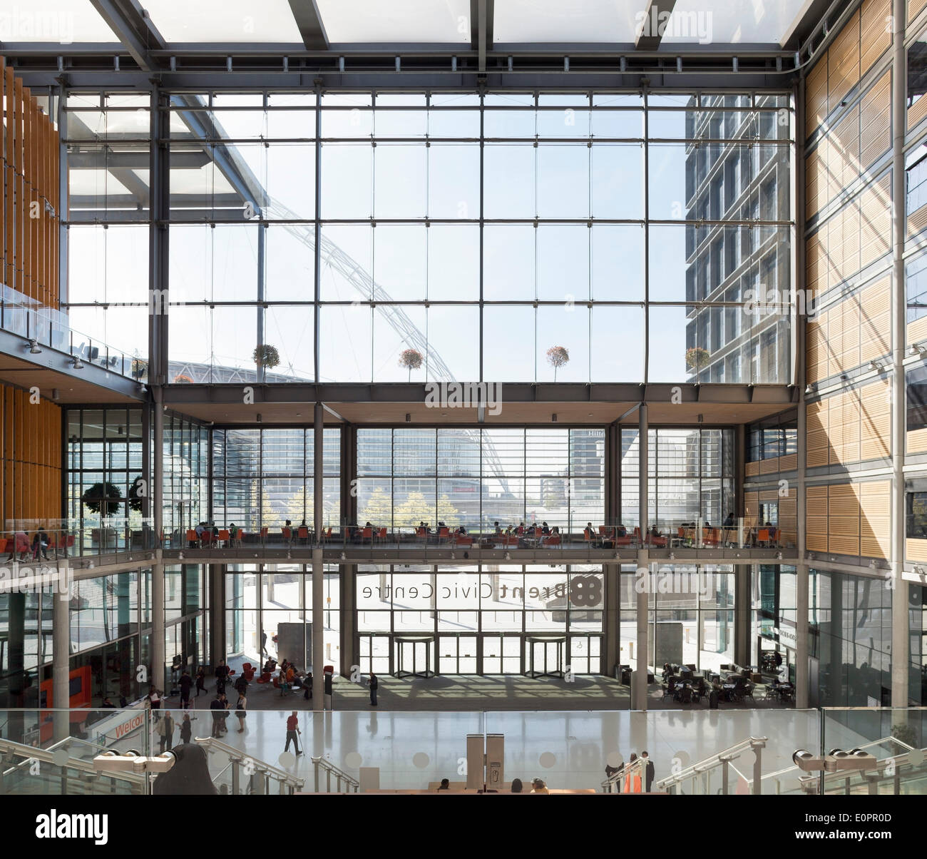 Brent civic center building london hi-res stock photography and images ...