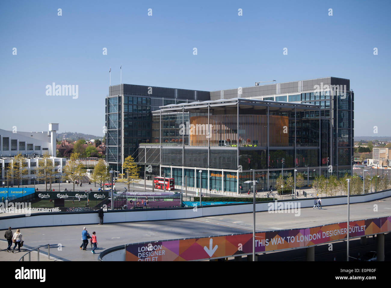 Brent Civic Centre, Wembley, United Kingdom. Architect: Hopkins ...