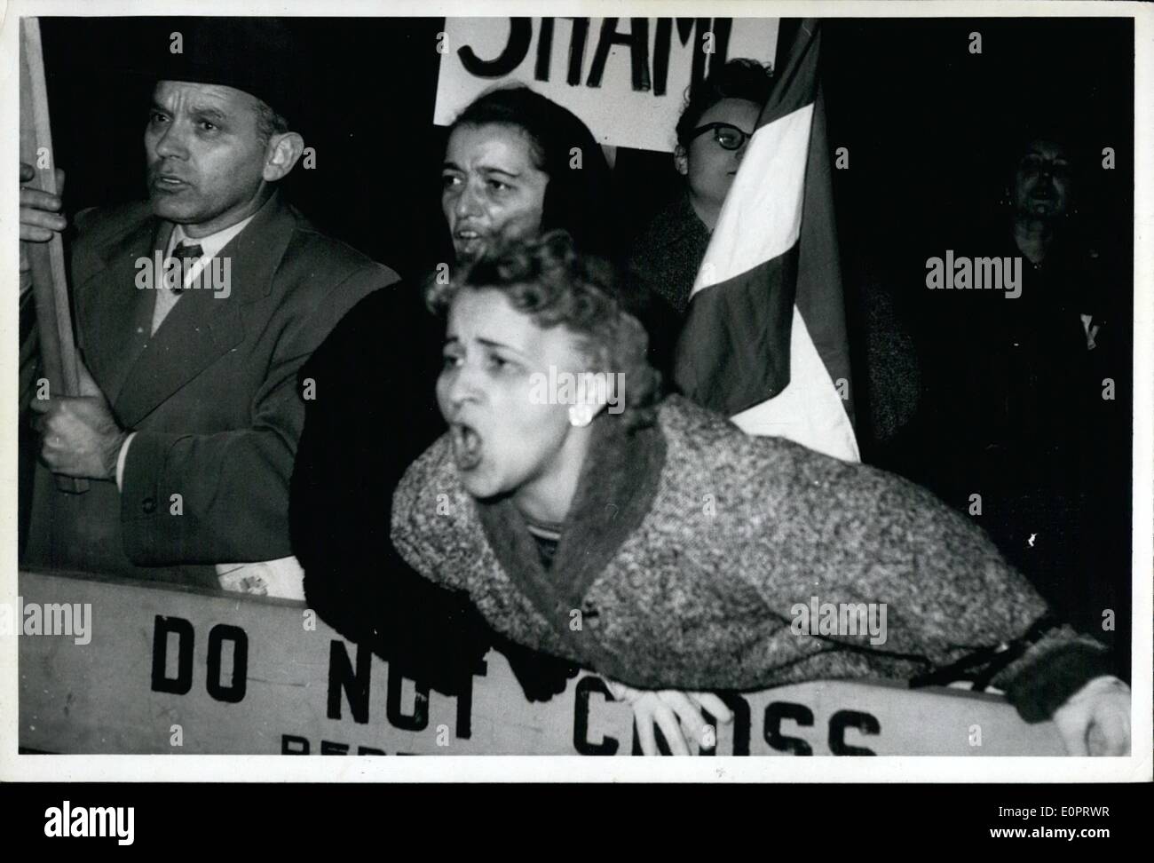 Nov. 11, 1956 - Demonstration of Hungarians in New York on the ...