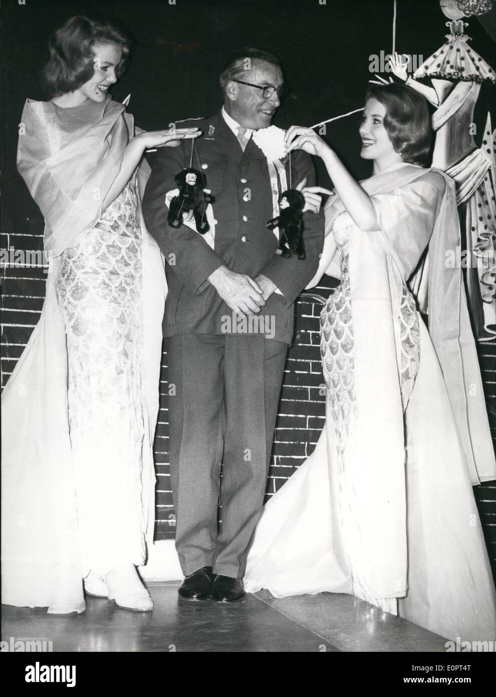 Feb. 02, 1957 - Photo shows Famous German Kessler-Sisters (well-known ...